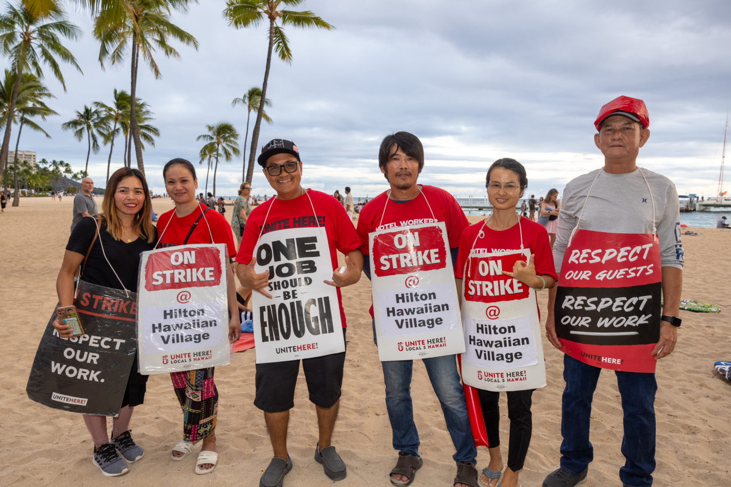 Hilton Hawaiian Village workers ratify contract, ending 40-day strike ...