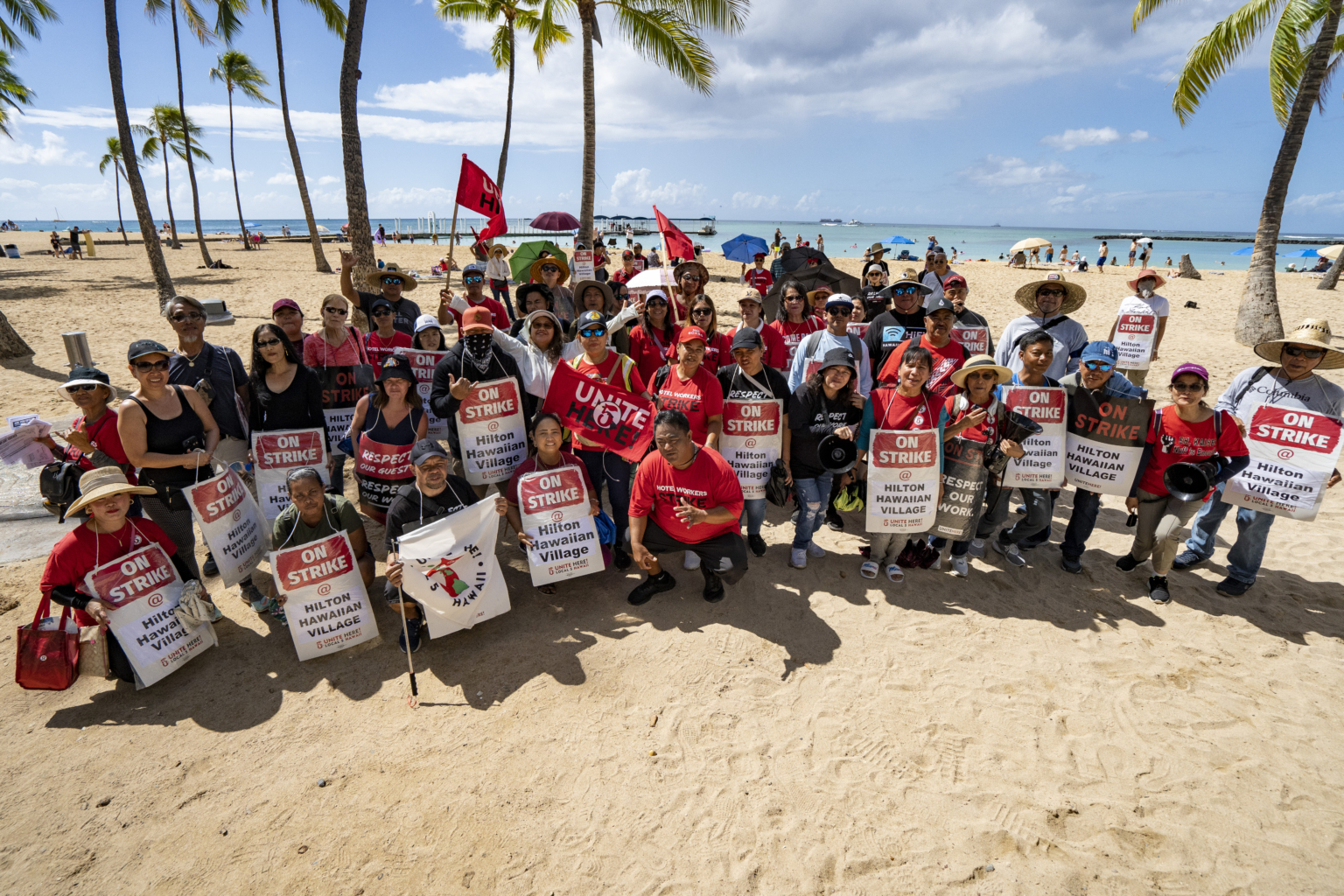 Hilton Hawaiian Village workers ratify contract, ending 40-day strike ...