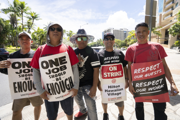 Hilton Hawaiian Village workers ratify contract, ending 40-day strike ...